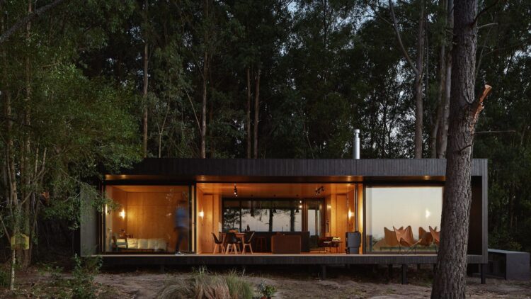 The ultimate architectural piece hidden in the forest: Prefab house of ...
