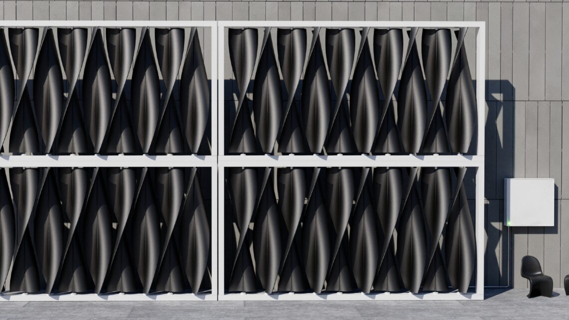 Say goodbye to solar panels with this wind fence for your garden: free ...