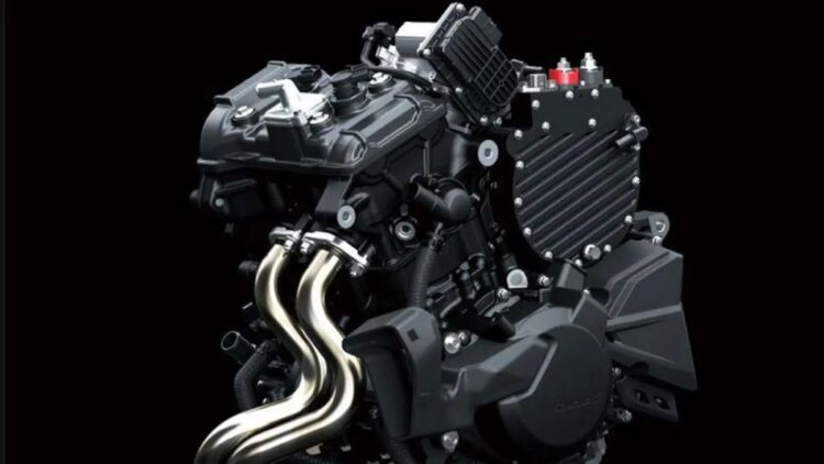 Bringing two engines together in one vehicle: one is electric, the ...