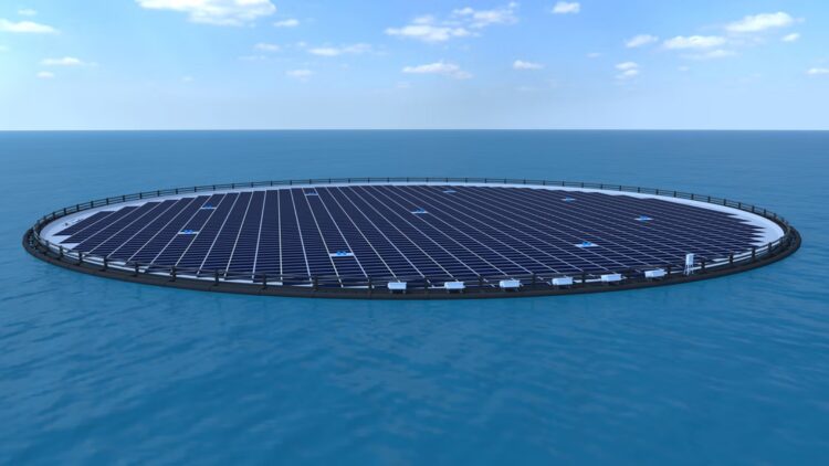 This invention floats on the sea and follows the Sun: this is how it ...