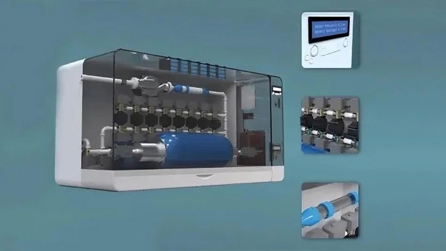 This invention generates energy from tap water: this photovoltaic tube ...