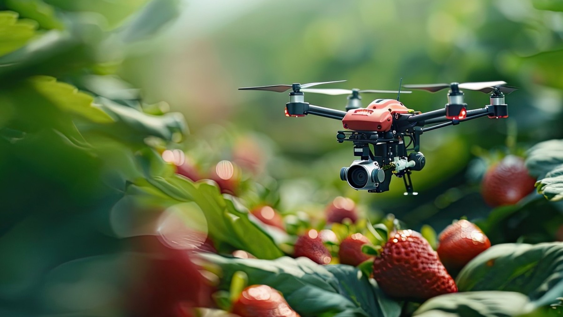 It's not a bee, it's a drone: It's bringing the crops of the future to life