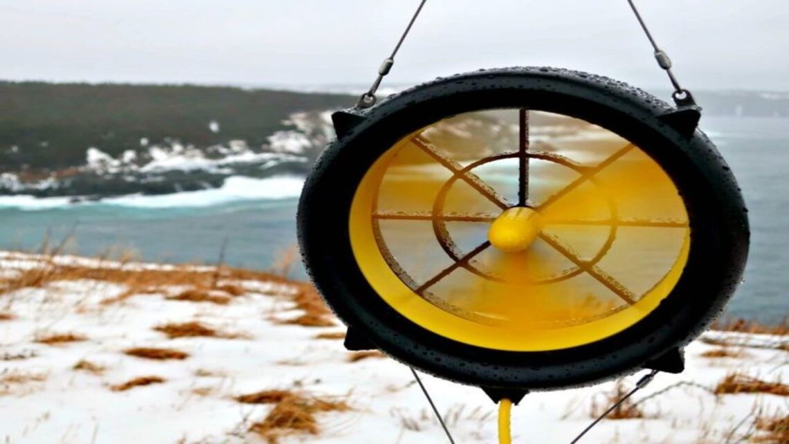 This portable yellow wheel produces infinite energy: You only need to ...