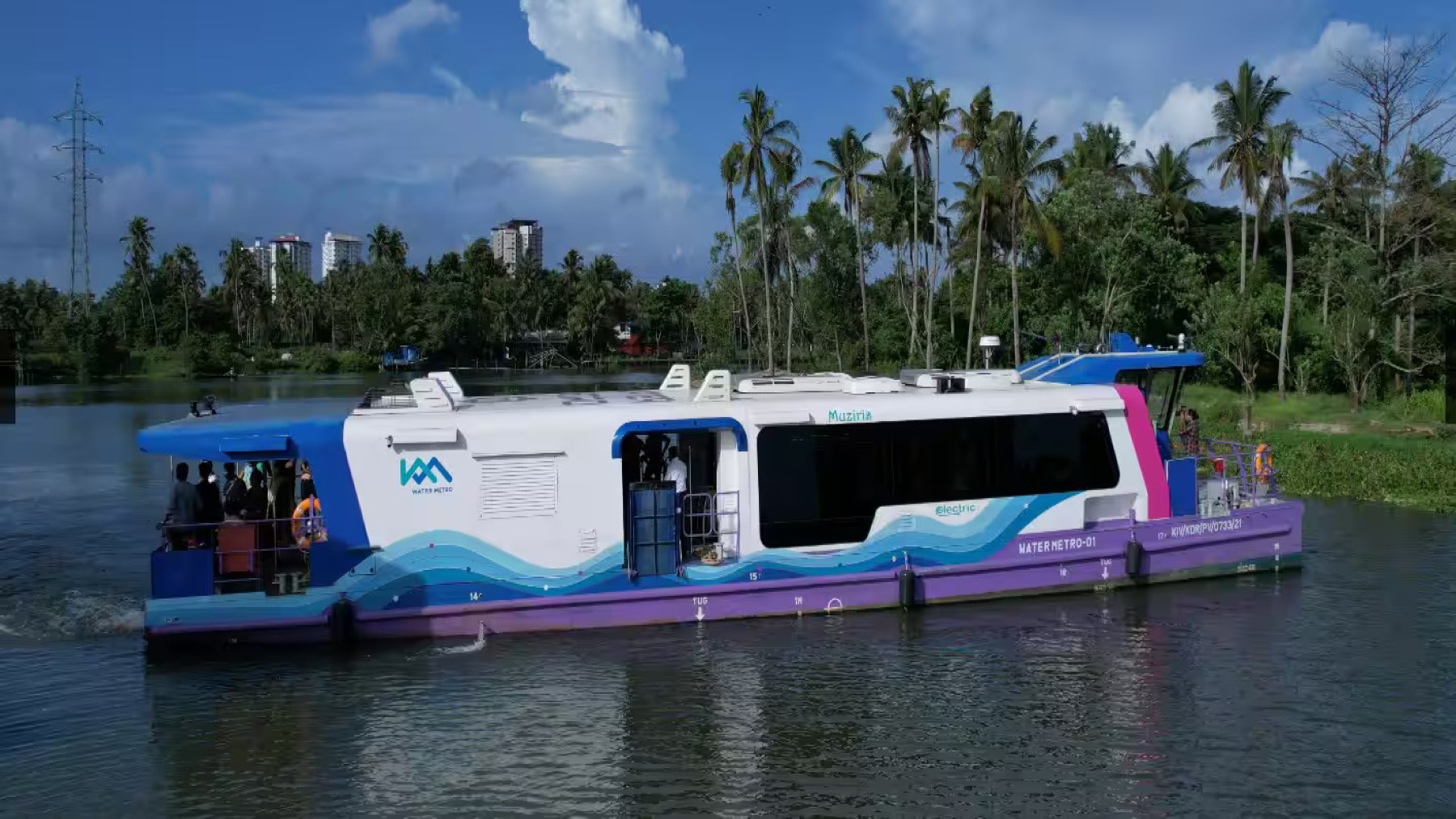 First water metro in history unveiled by India: It's not electric, not ...