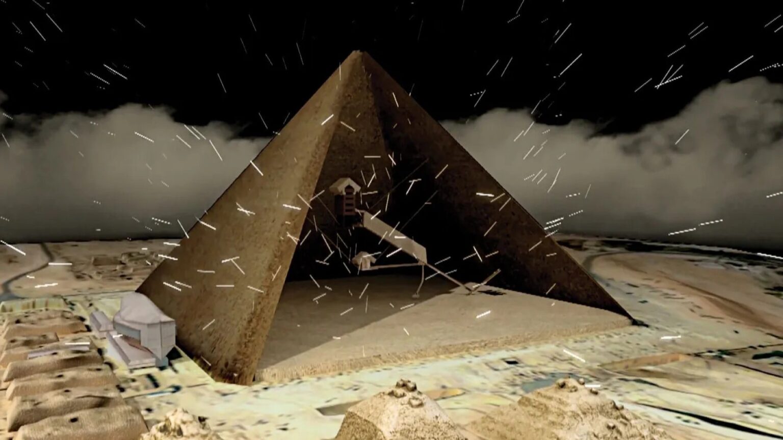 First-of-its-kind discovery in Egypt's pyramids: There's a strange form ...