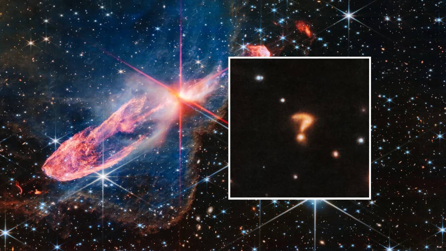 Not a natural form: Huge 'Question Mark Galaxy' shocks NASA