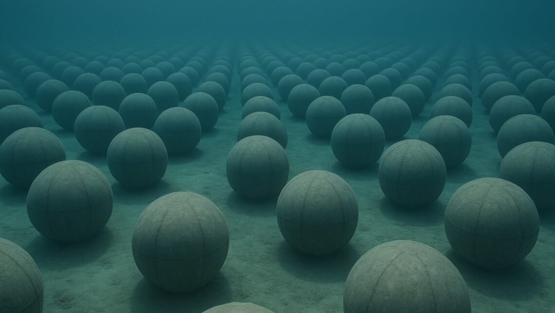 Huge 400-tonne spheres under the sea ― Strange phenomenon spotted on ...