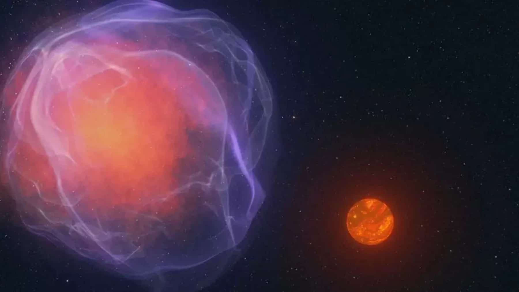 1 million mph and blazing red — NASA reveals a mysterious sphere in ...