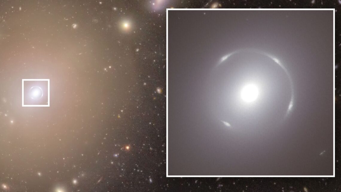 Gravity paints a perfect ring — Einstein's 90-year prediction NASA ...