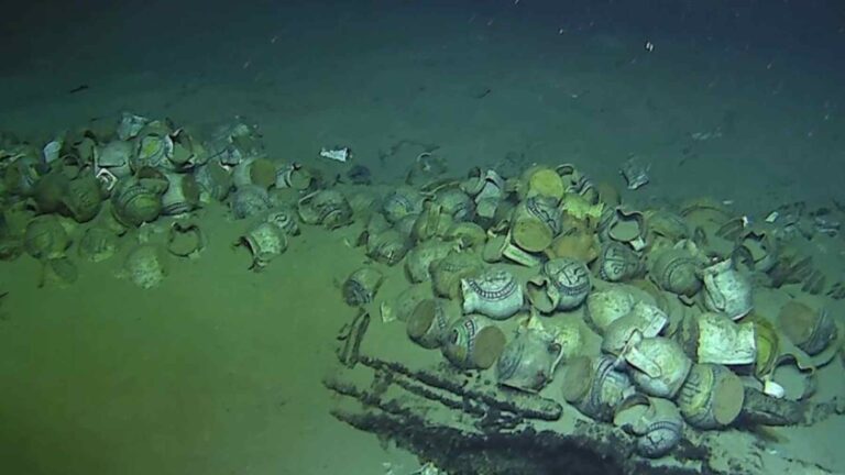 A 16th-century ship is discovered by chance at a depth of more than ...