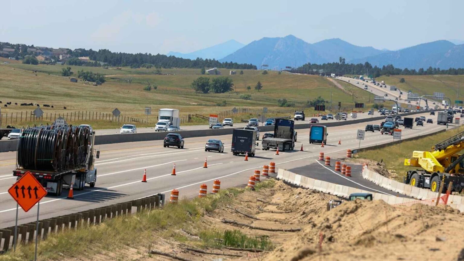 North America's largest wildlife crossing is now open, allowing deer ...