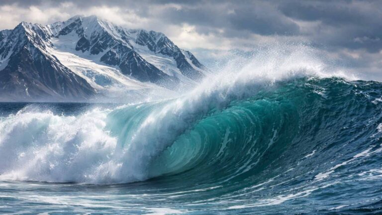 The highest waves ever recorded did not originate in the open sea, and ...