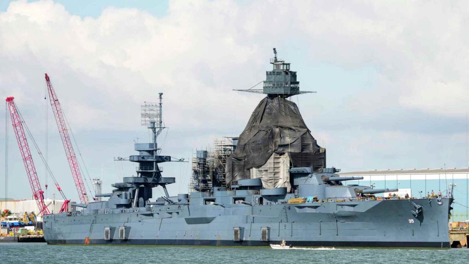 It was about to sink forever, but now it's back: the legendary USS ...