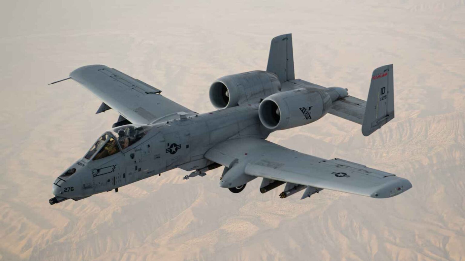 The A-10 Thunderbolt II, the aircraft designed around a 30 mm cannon ...