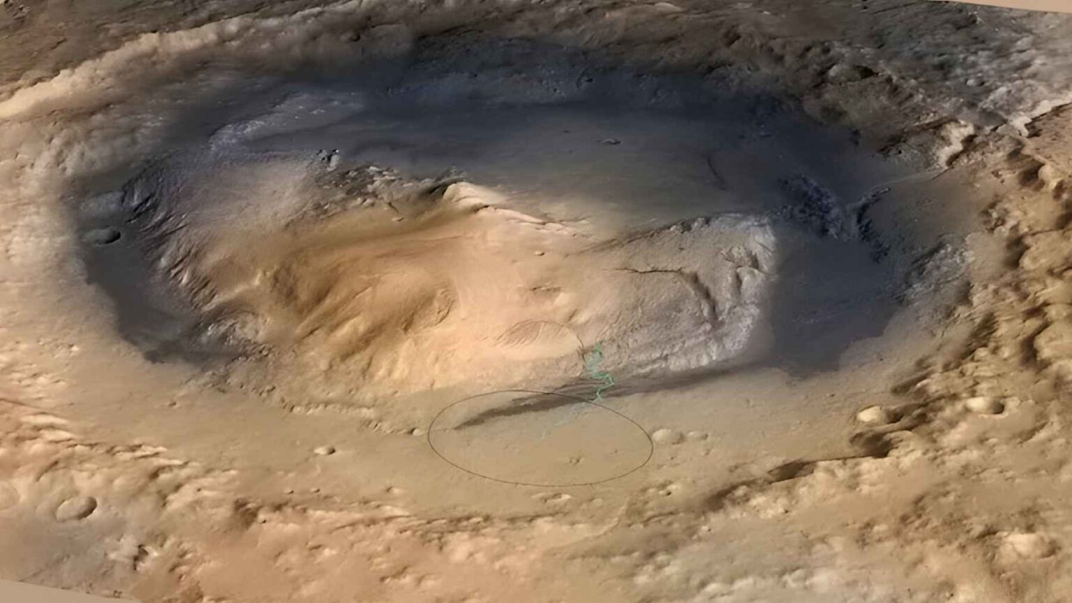 NASA explores the surface of Mars and finds traces of “ice sheets ...