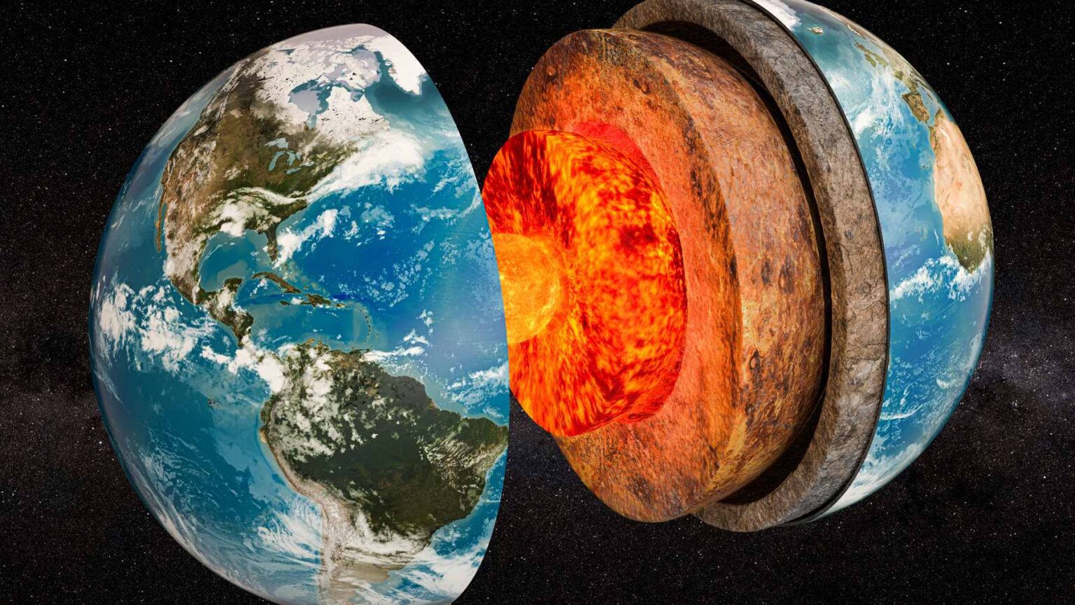 Geologists discover that the Earth's core is leaking: it will release ...