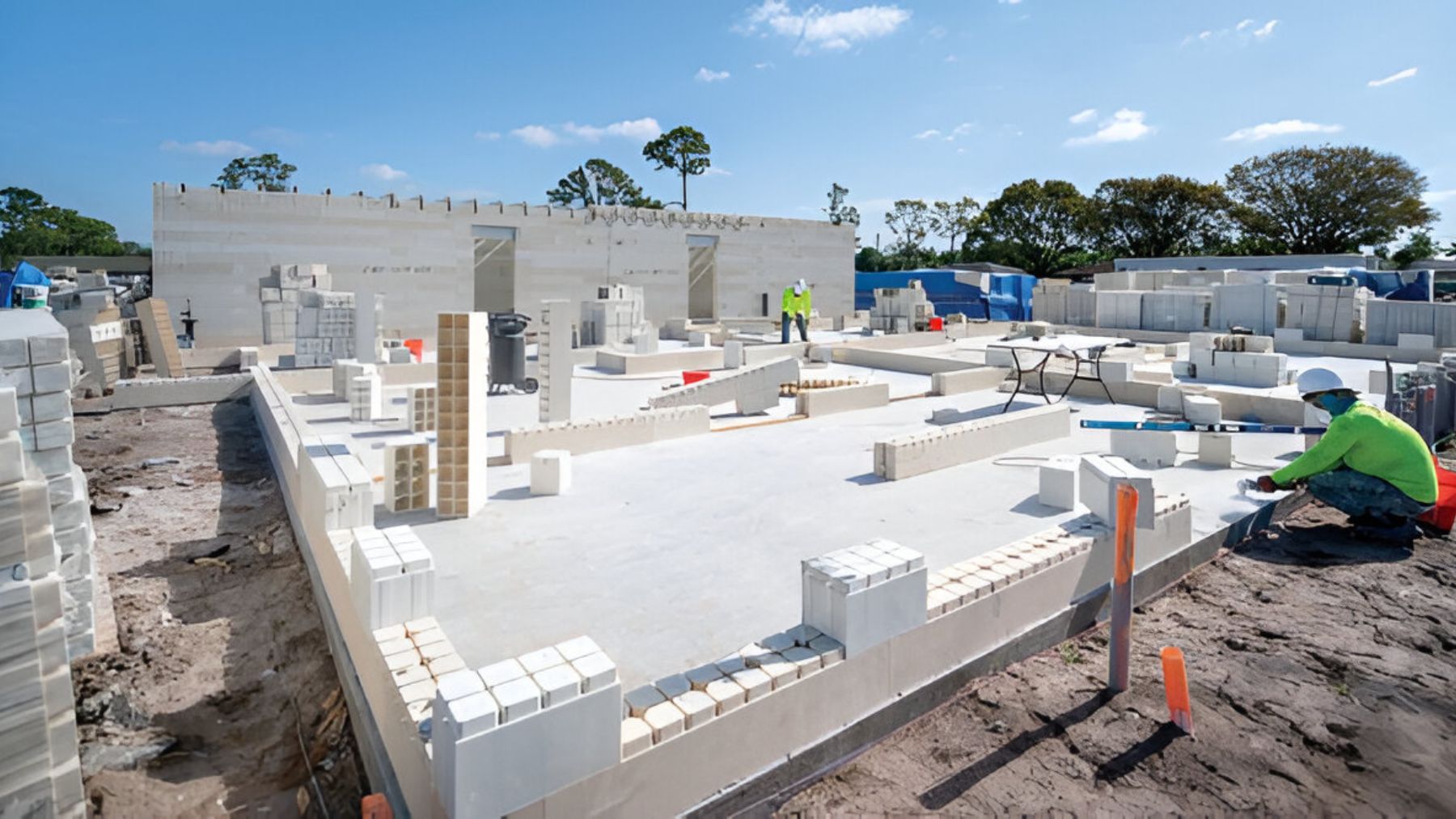 Este es el ladrillo tipo LEGO: reduce el tiempo de construcción, está ...