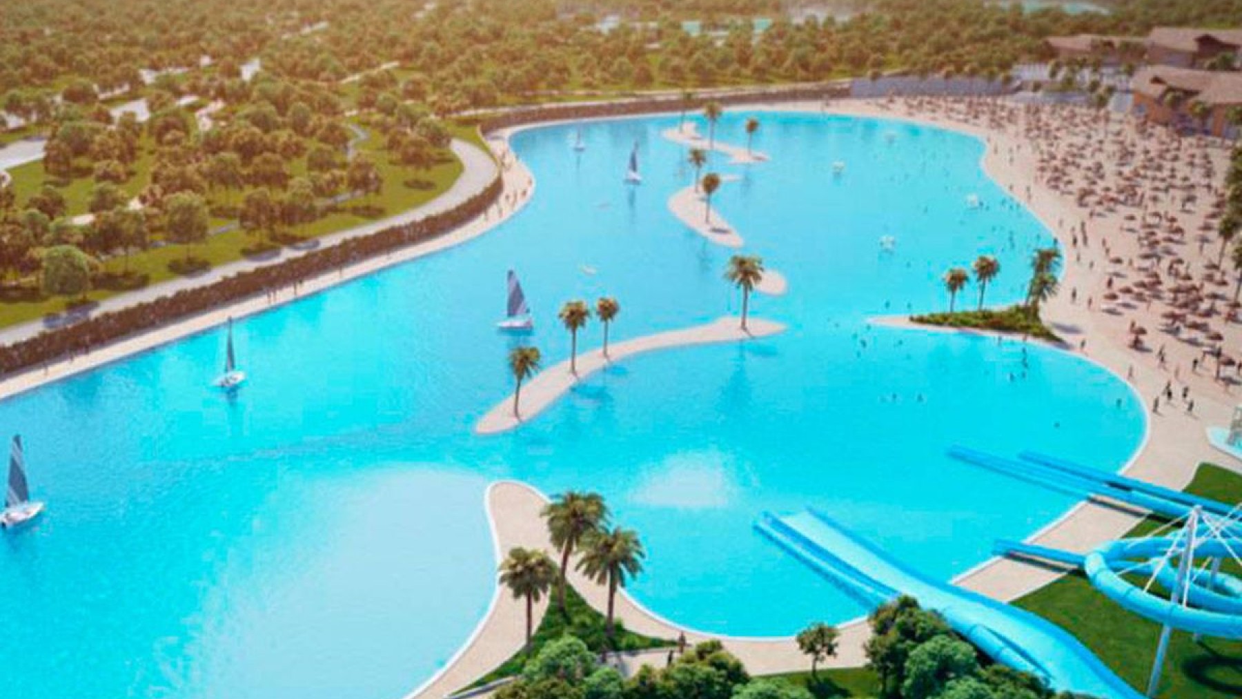 La playa artificial más grande de Europa está en España: la comunidad ...