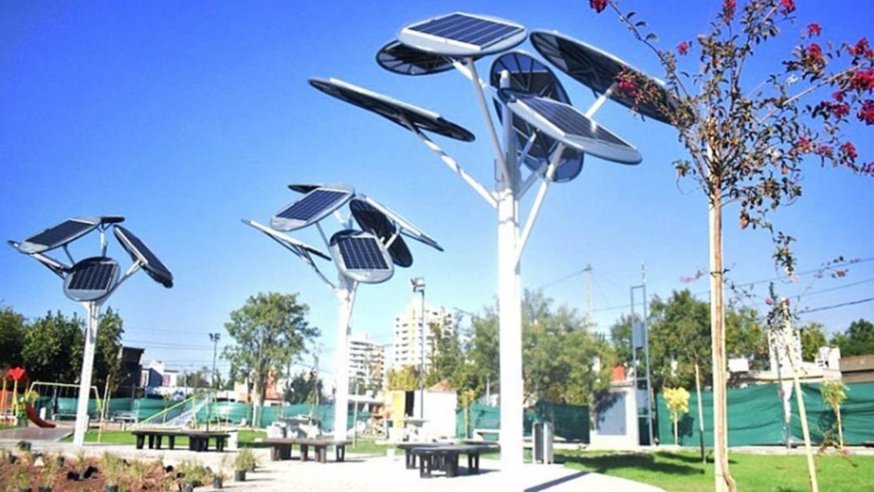 Esta ciudad de España estrena los primeros «árboles fotovoltaicos ...