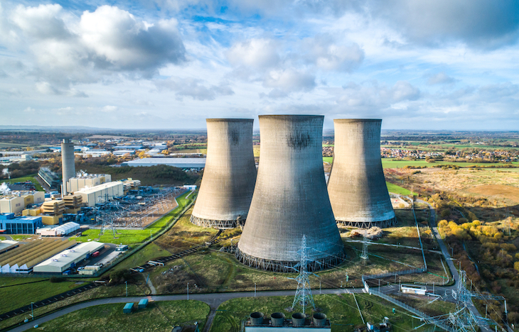 La energía nuclear es baja en carbono