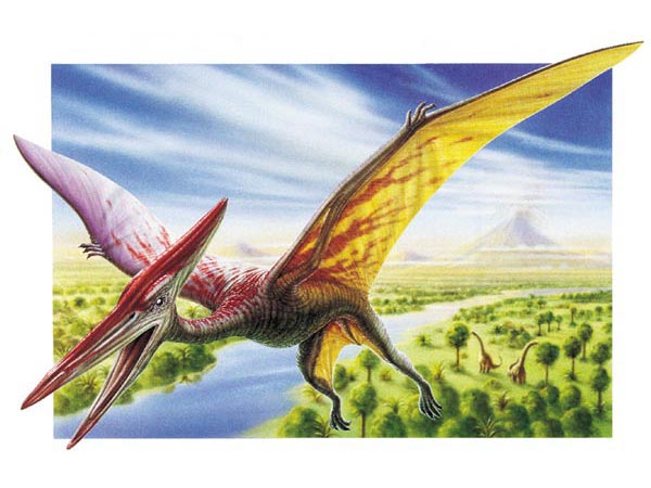 Una nueva especie prehistórica de reptil volador