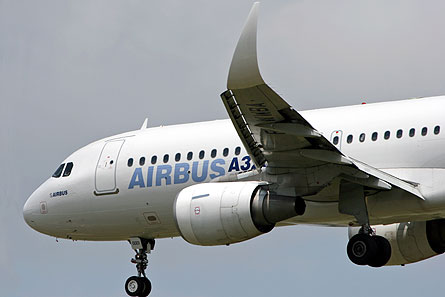 A320 con Sharklets