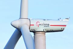 Acciona lanza un nuevo rotor, de 125 m, para su aerogenerador AW 3000