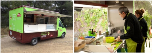 ‘Rolling Pita’ Foodtruck de comida ecológica