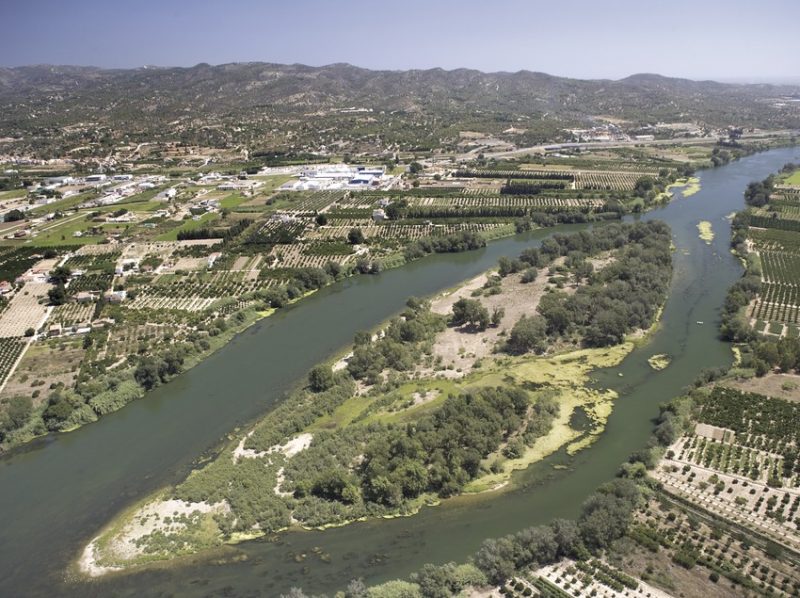 Gestión de sedimentos en el curso bajo del Ebro