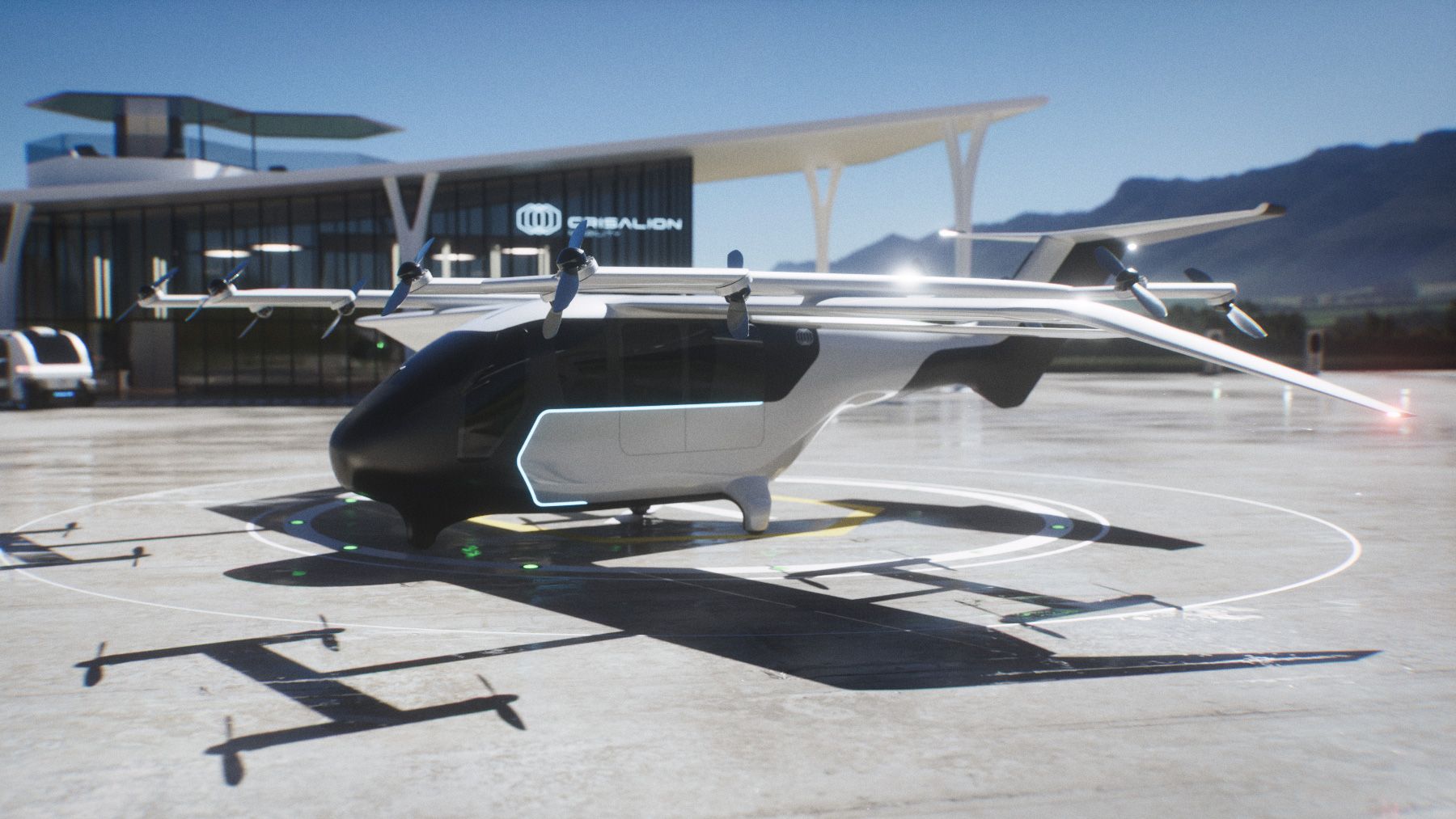 La primera ciudad española con taxis voladores: el eVTOL que tiene en ...