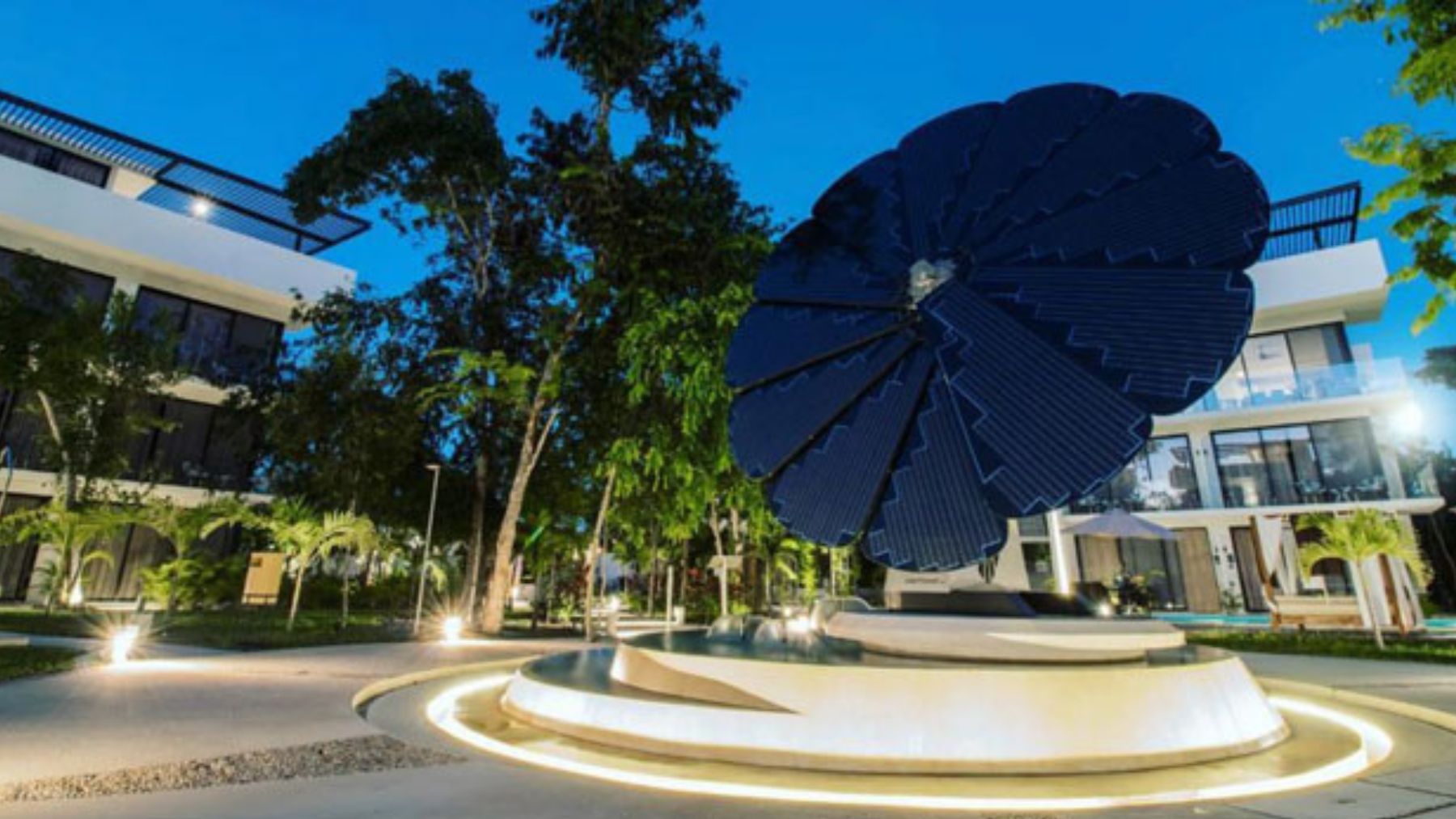 La primera flor fotovoltaica que puedes plantar en tu jardín: 6200 kWh ...