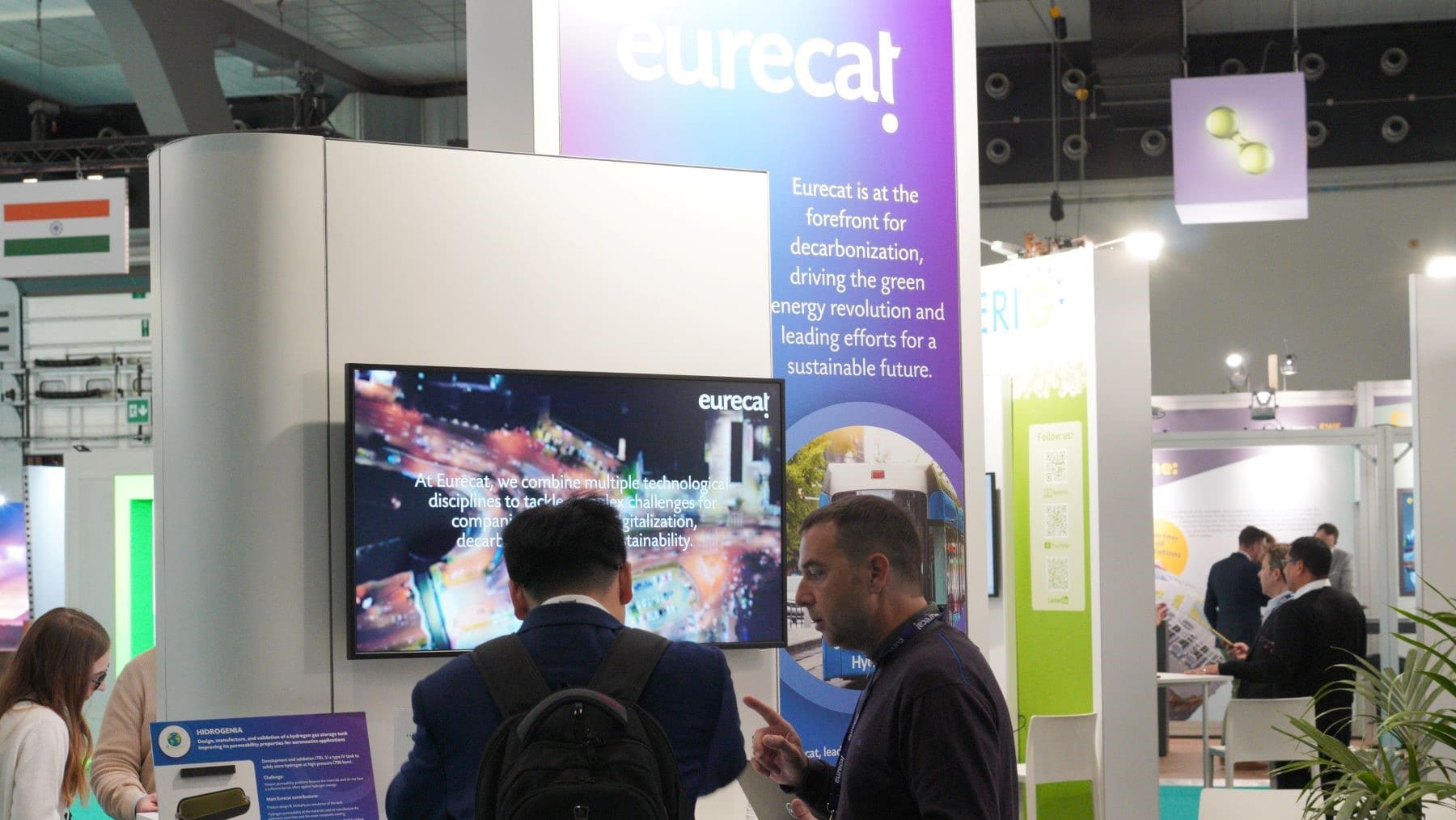 Eurecat presentó en Bruselas tecnologías innovadoras en toda la cadena de valor del hidrógeno verde