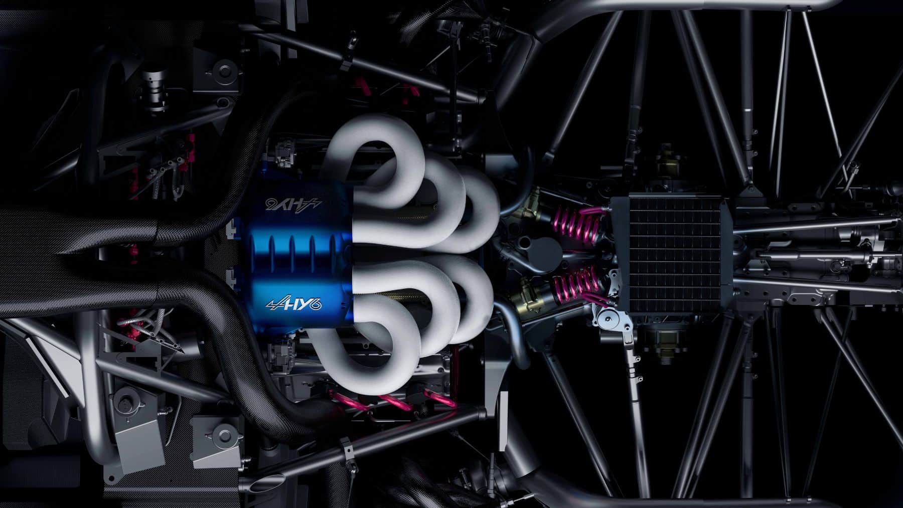 El motor V6 biturbo impulsado por átomos de agua, 740 CV y 9000 RPM ...