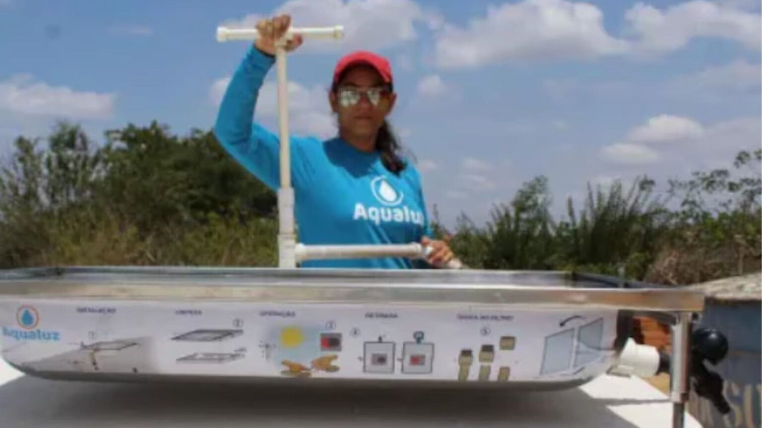 Anna Luísa Beserra, la joven científica que ha creado un sistema para ...